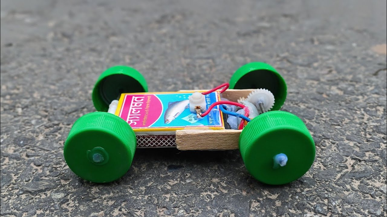 How to make a Powerful mini Matchbox Car At Home || Mini Car || - YouTube