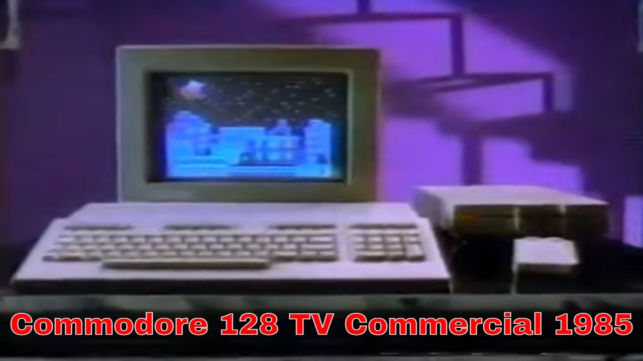 Commodore C128 TV Commercial 1985 - YouTube