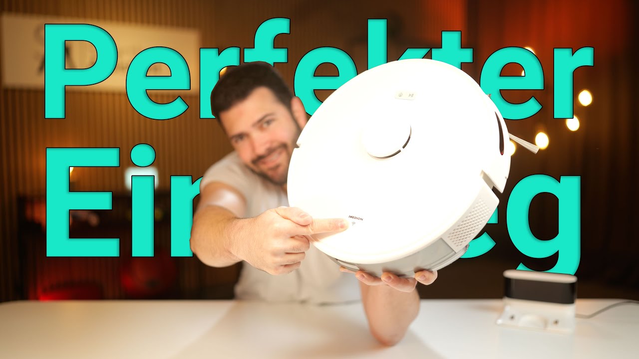 MEDION X10 SW | Test des Einsteiger-Saugroboters - YouTube