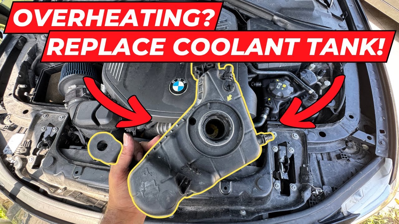 BMW Coolant Expansion Tank Replacement | 330i 335i 340i 440i (2016–2019 ...