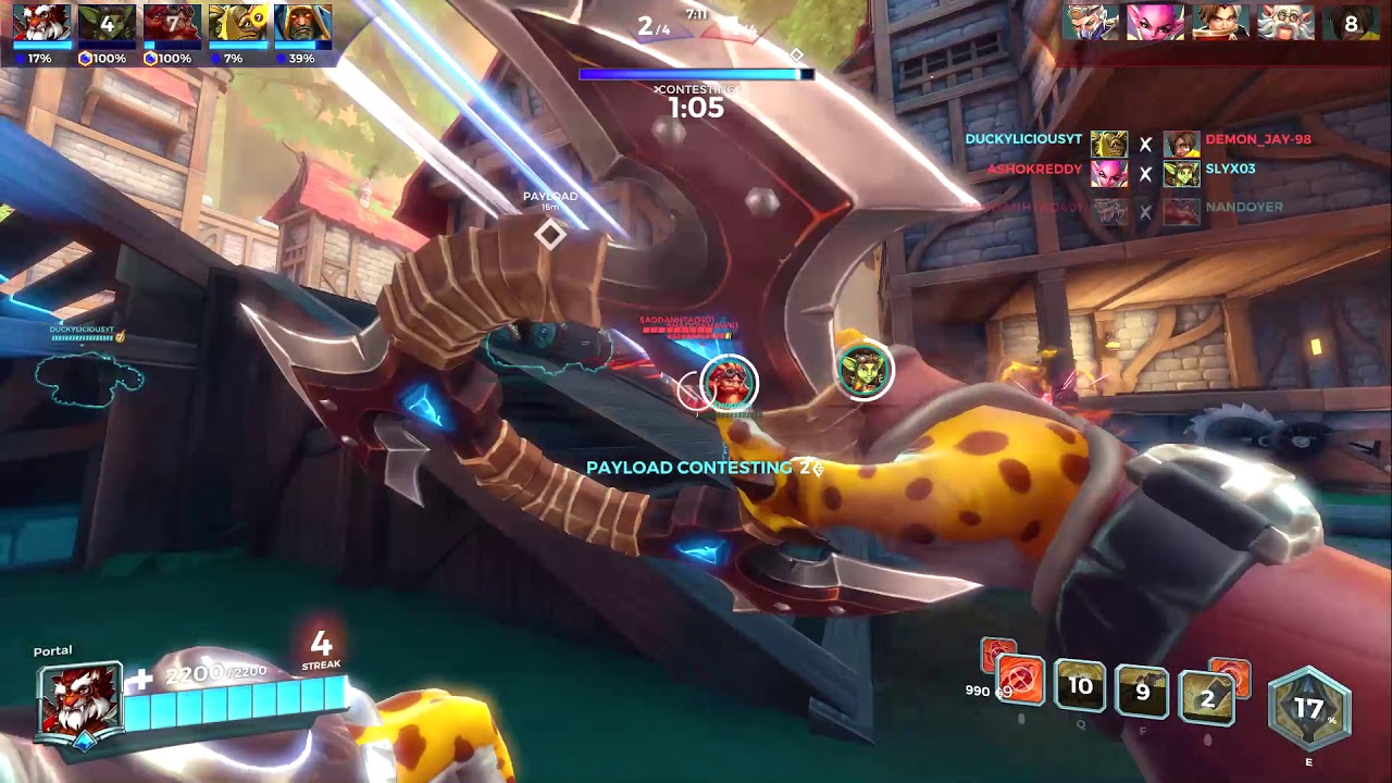 Paladin tiberius gameplay with 4 tank!!UWU - YouTube