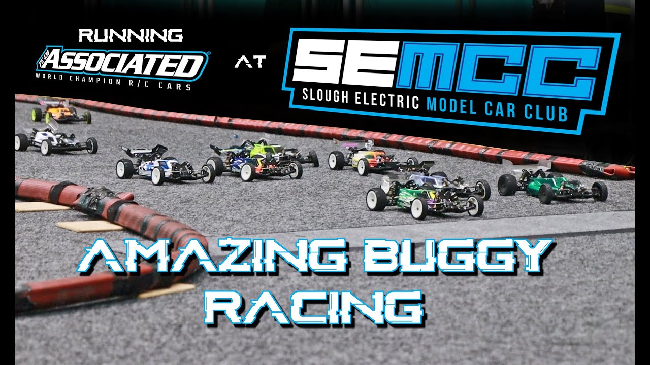 Amazing indoor RC buggy racing club - Slough - YouTube
