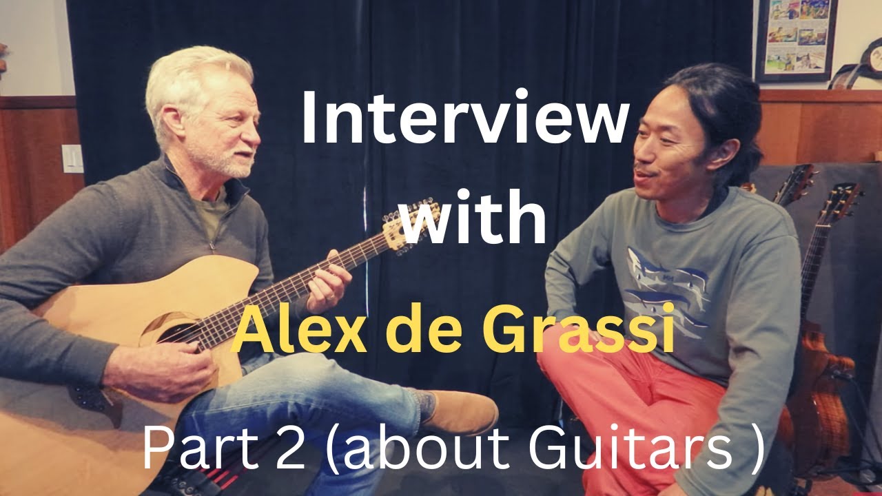 Interview with Alex de Grassi / Part 2 (Guitars) - YouTube