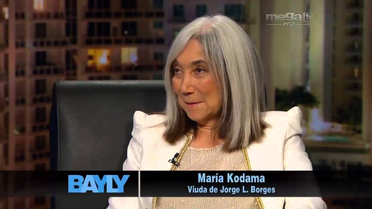 Jaime Bayly entrevista a María Kodama viuda de Jorge Borges. - YouTube