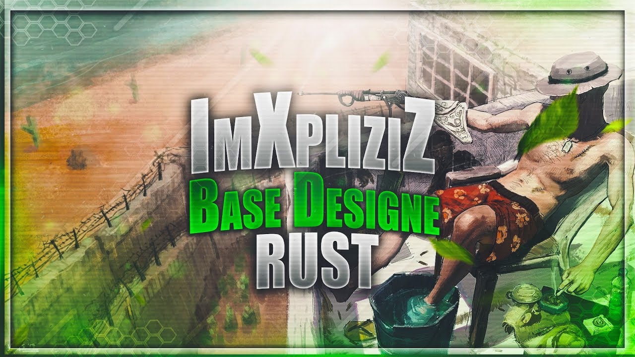 RUST - Advanced Base building with Fortify [HD] SpeedBuild #1 - YouTube