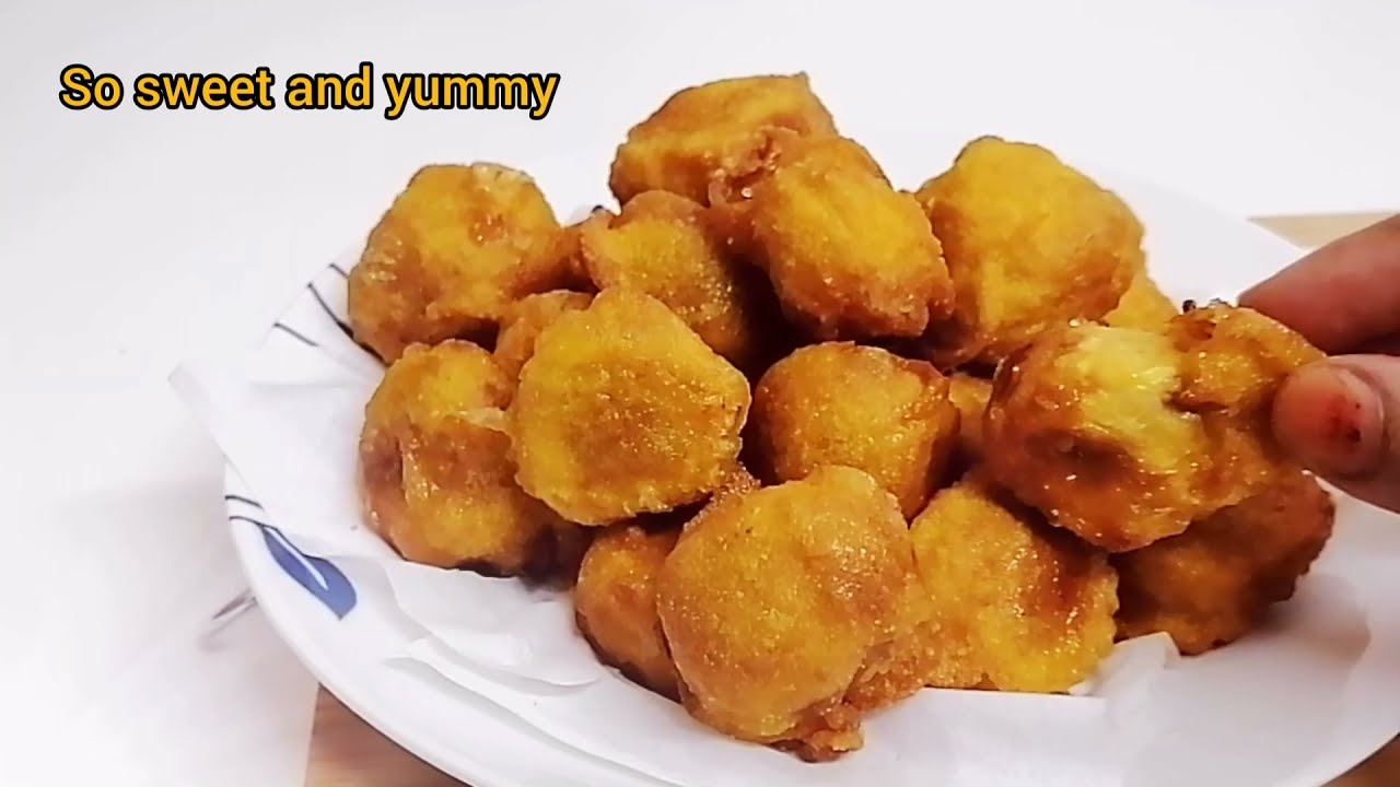Crispy Fried Jackfruit Fritters | Cempedak Goreng Rangup Sedap - YouTube