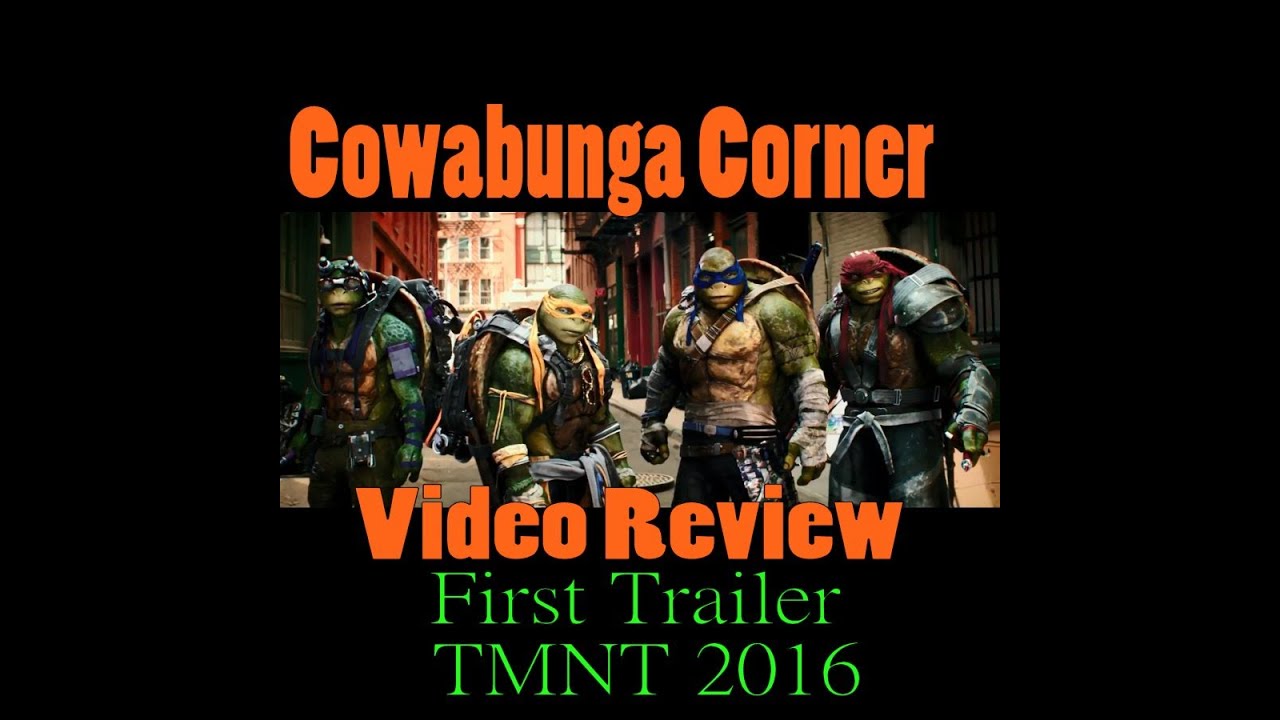 Review: First TMNT Movie 2016 Trailer - YouTube