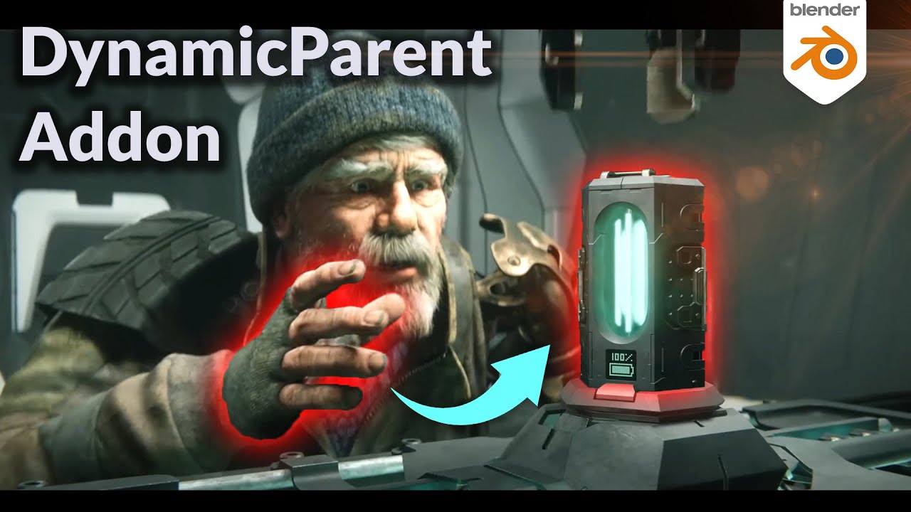 Dynamische Animationen meistern: Das ultimative Dynamic Parent Addon Tutorial für Blender! - YouTube