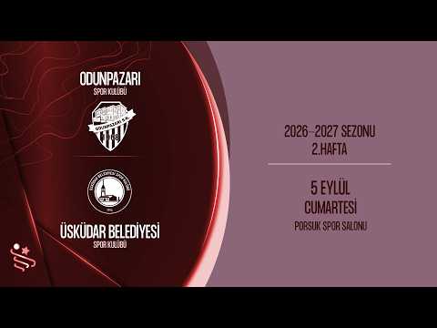 ODUNPAZARI BLD. SK - ÜSKÜDAR BLD. SK | HENTBOL KADINLAR SÜPER LİGİ 2.HAFTA