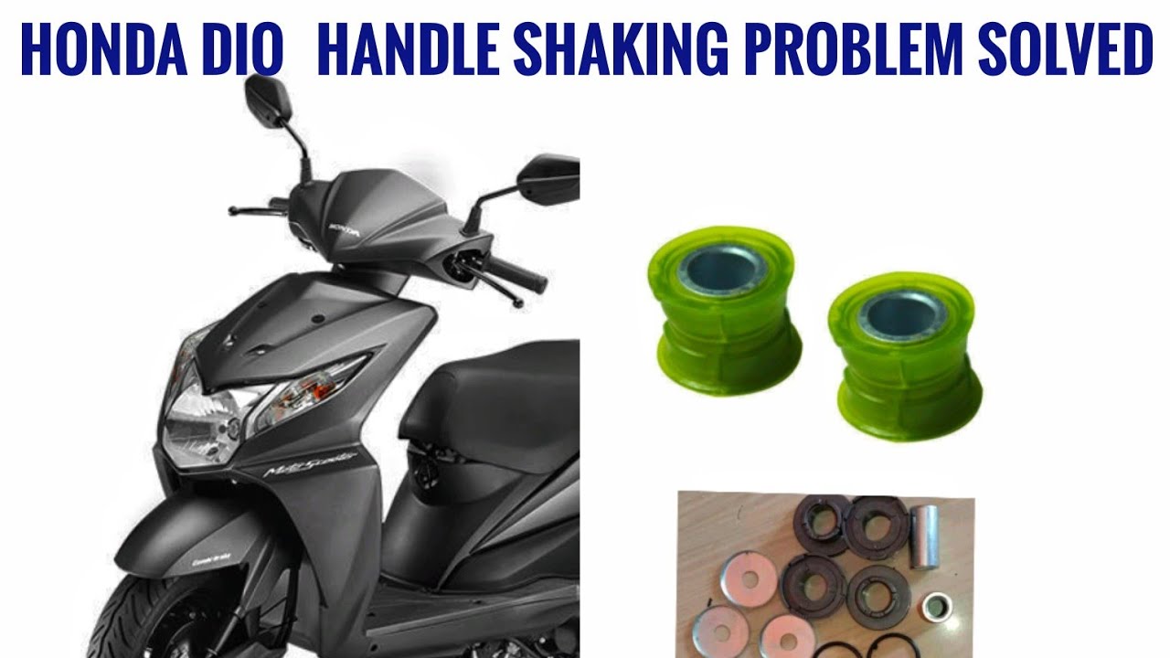 HONDA DIO HANDLE SHAKING PROBLEM SOLID 🔧 - YouTube