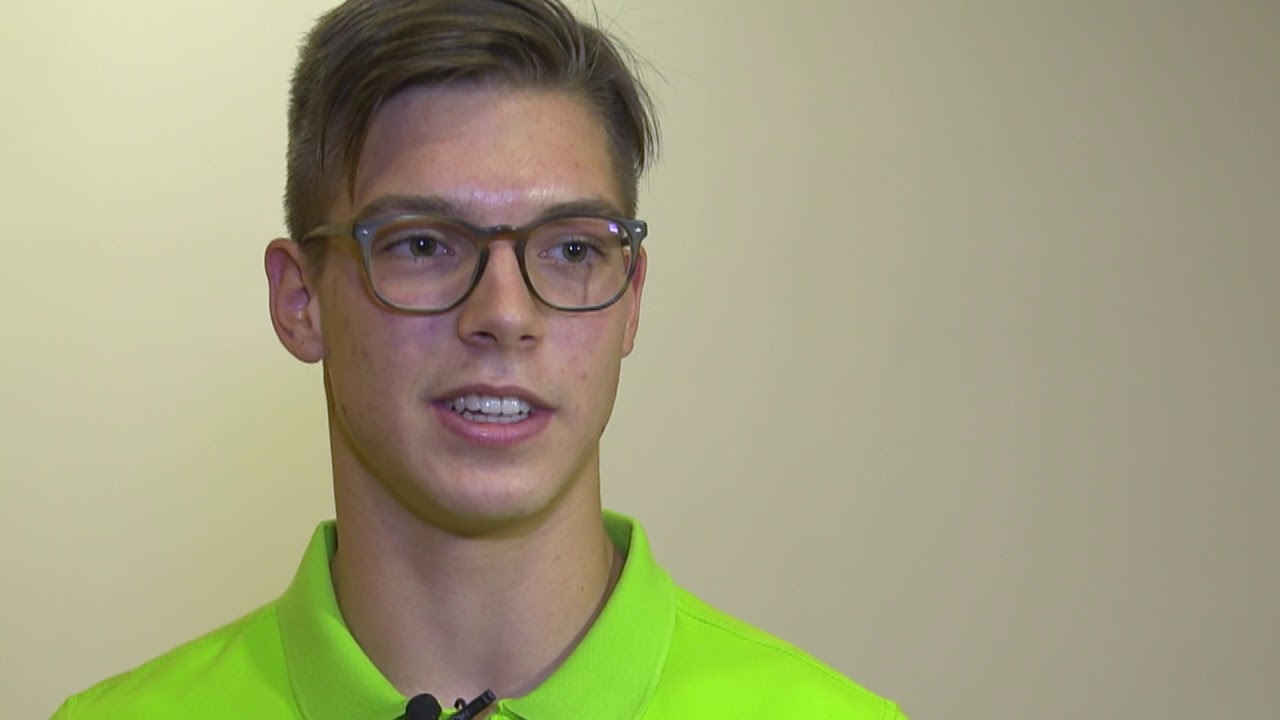 Domen Makuc (rokomet) - štipendija OKS - YouTube