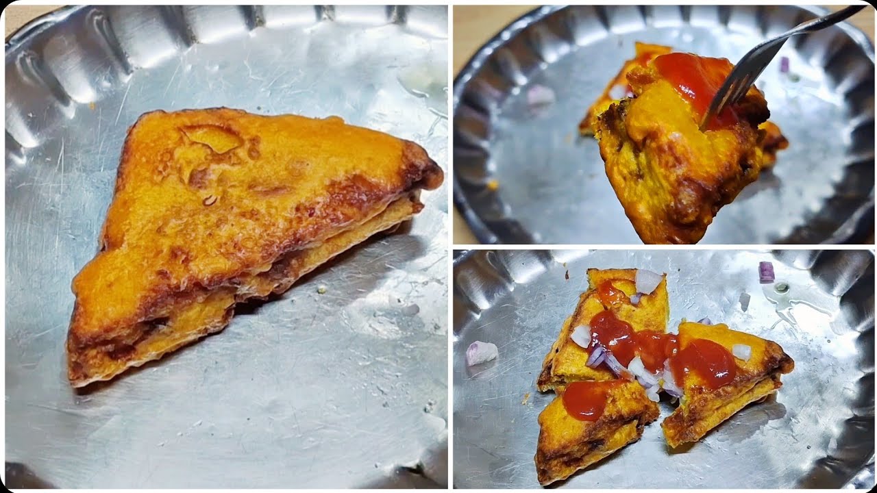 Easy bread pakoda recipe | How to make crispy stuffed bread pakoda ...