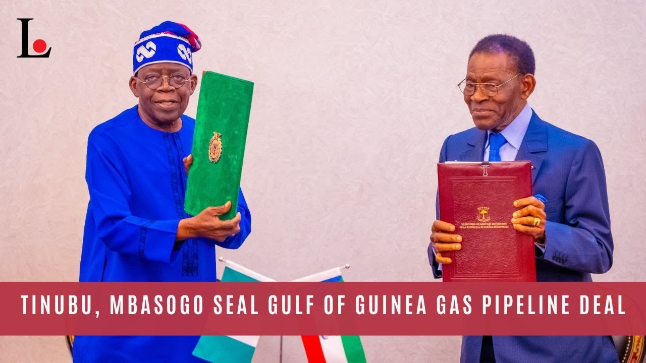 Tinubu, Mbasogo Seal Gulf Of Guinea Gas Pipeline Deal - YouTube