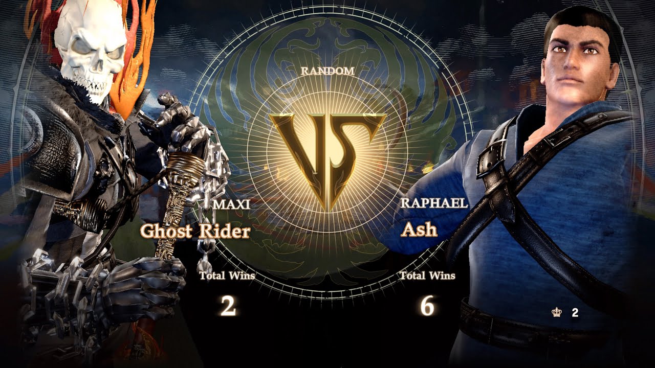 Soul Calibur 6 | Ghost Rider vs Ash - YouTube