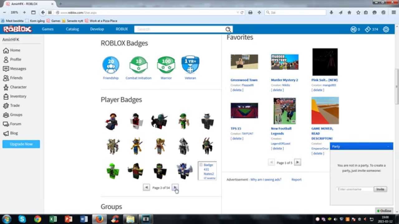 "Roblox Tutorial" How to get 400+ badges for free... - YouTube