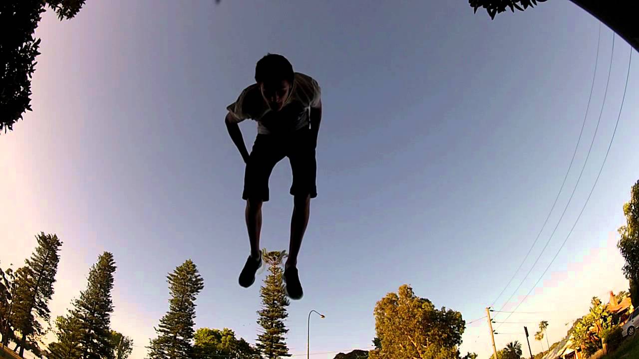 GoPro HD Hero 2, Slow Motion Backflip 60fps Twixtor - YouTube