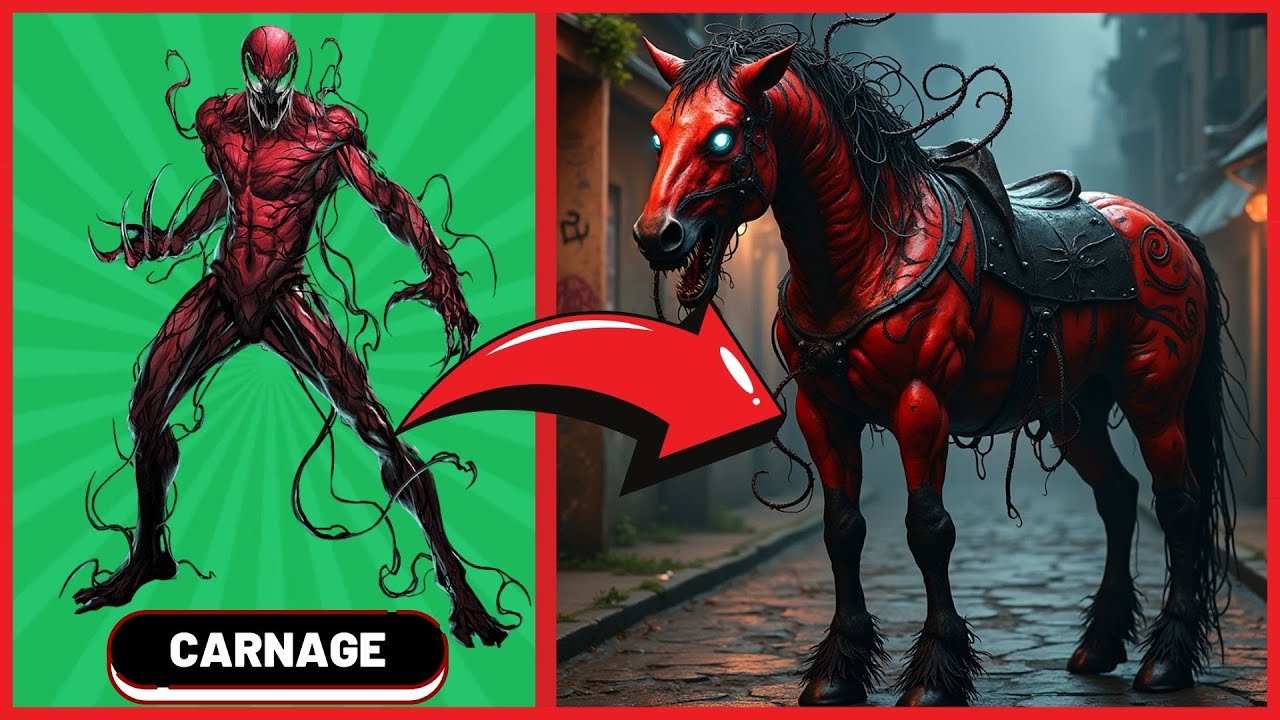AVENGERS but HORSE 🐎 VENGERS 💥 All Characters 🔥 (Marvel & DC) 2024 ...