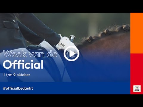 Week van de official - Zonder officials geen paardensport - YouTube
