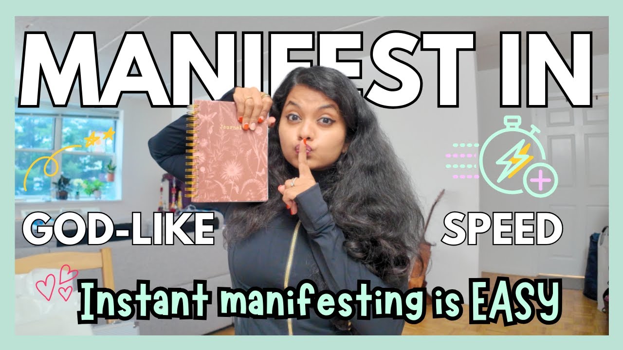 Manifest anything in GOD-LIKE SPEED - YouTube