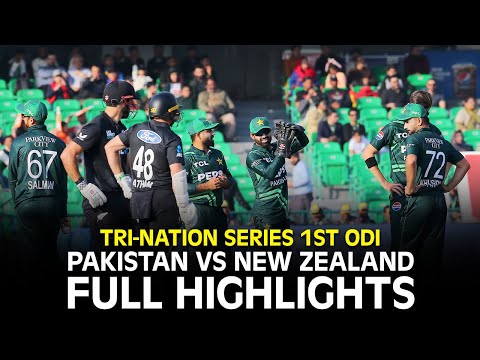 Full Highlights | Pakistan vs New Zealand | Tri-Nation Series 2025 | PCB | M3J1K