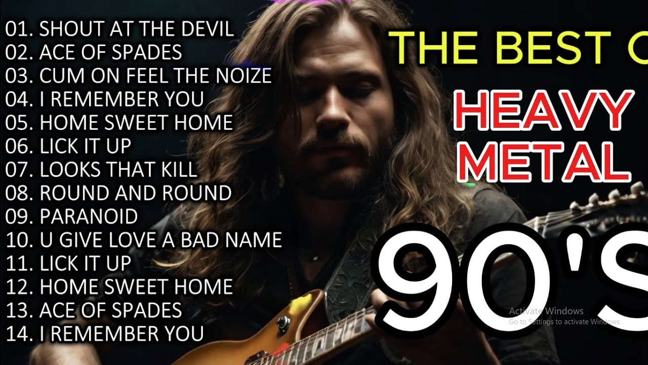 Live Nonstop LEGENDARY 90s METAL SONGS – The Best-Selling Headbangers ...