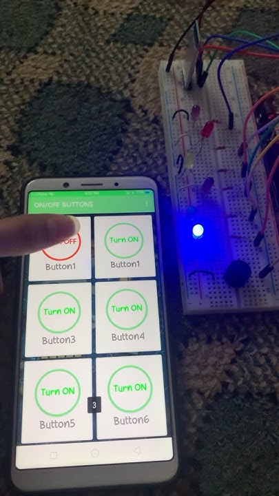 Smart lightning simulation circuit using HC-05 module #arduino# ...