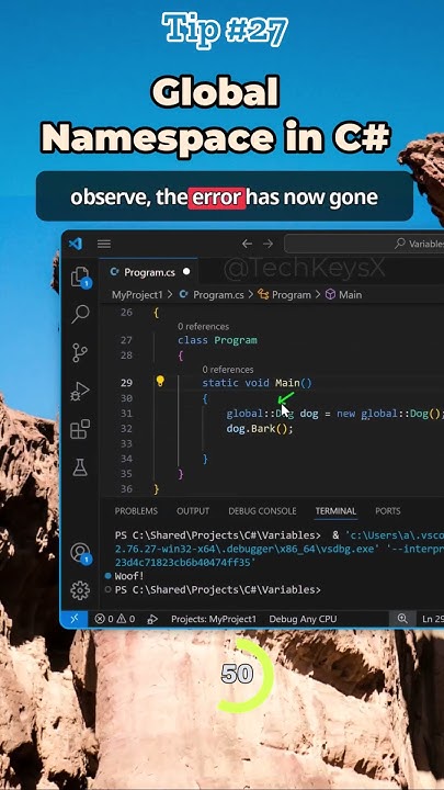 Global Namespace in C# Tip #27 - YouTube
