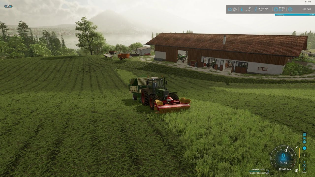 FS22 TerraLife Holzer /fields fertilizing /Eps3 - YouTube