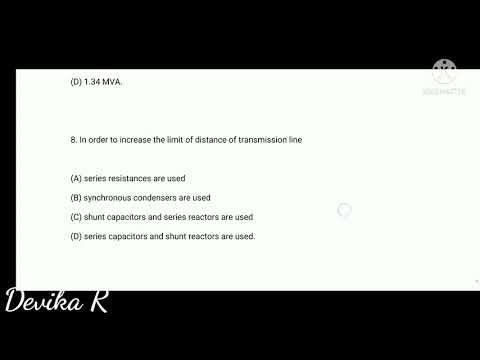 Power systems MCQS-20/Transmission and Distribution Questions/TNEB/TRB/GATE/TANCET exam ...