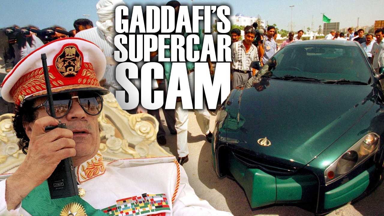 When Muammar Gaddafi designed his own supercar - YouTube