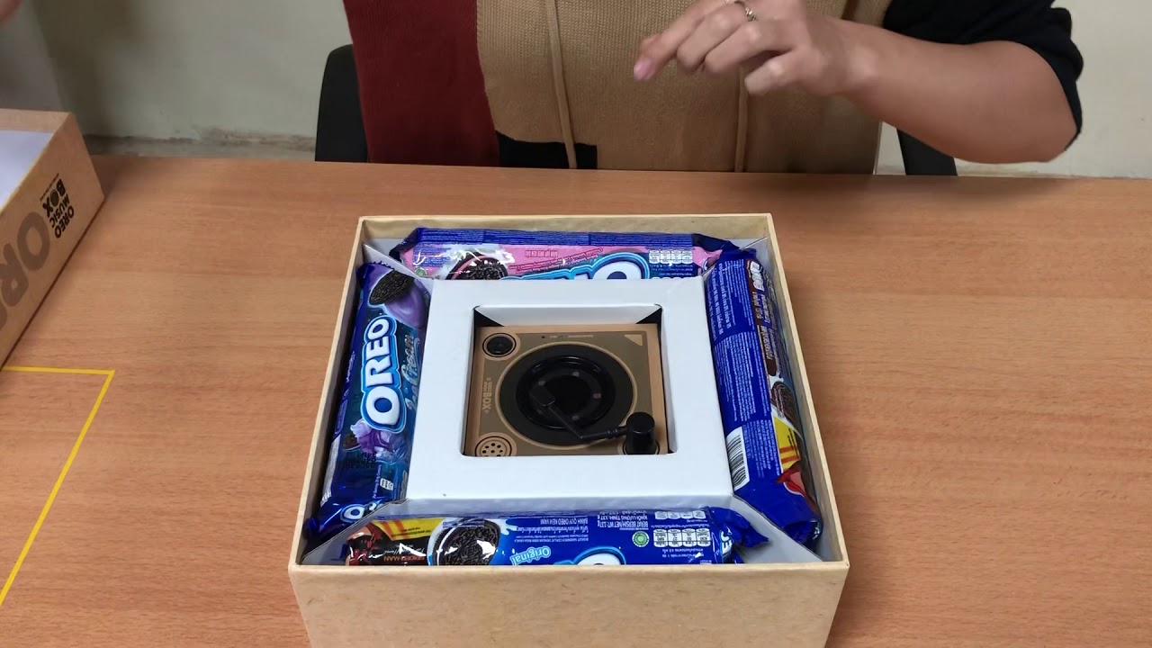 Oreo music box - YouTube
