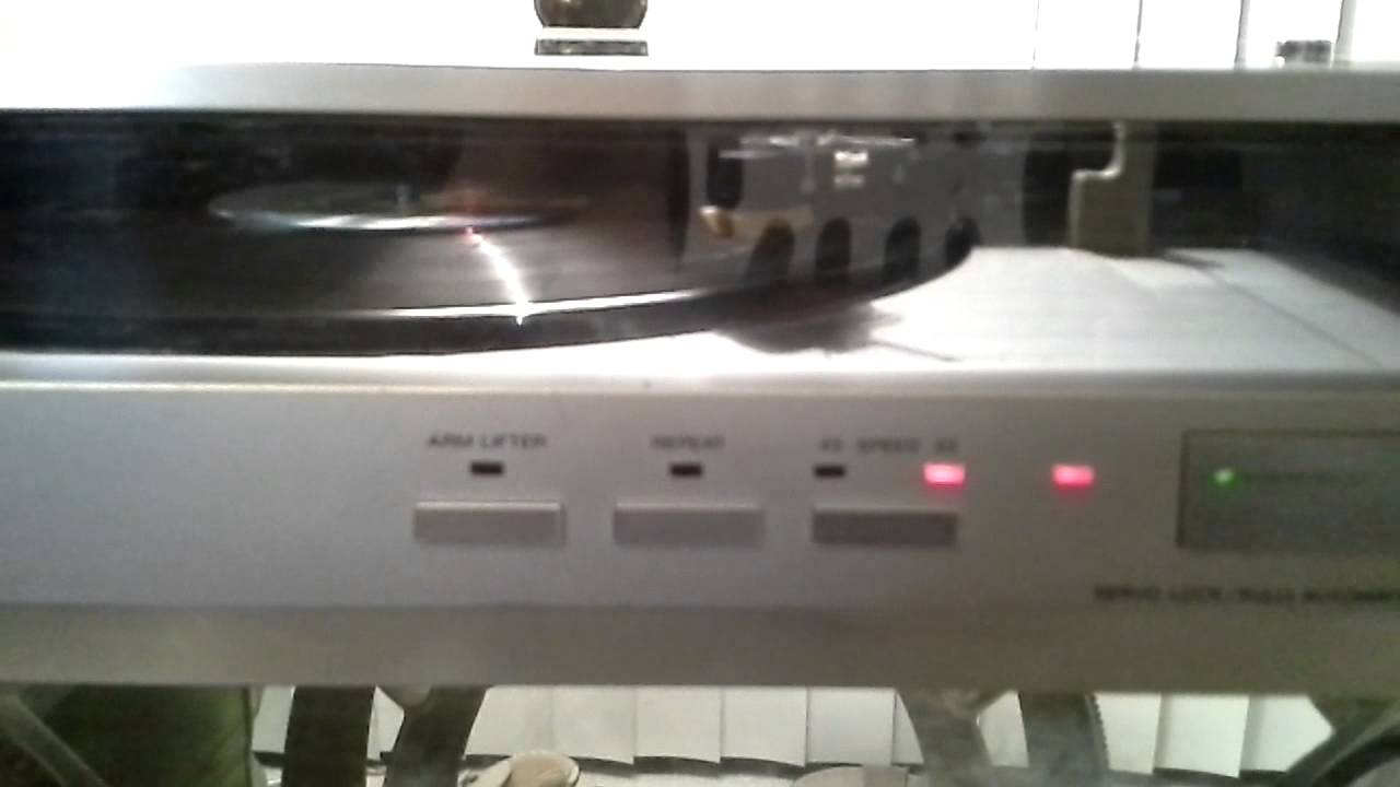 Sony PS FL 3 front loading turntable - YouTube