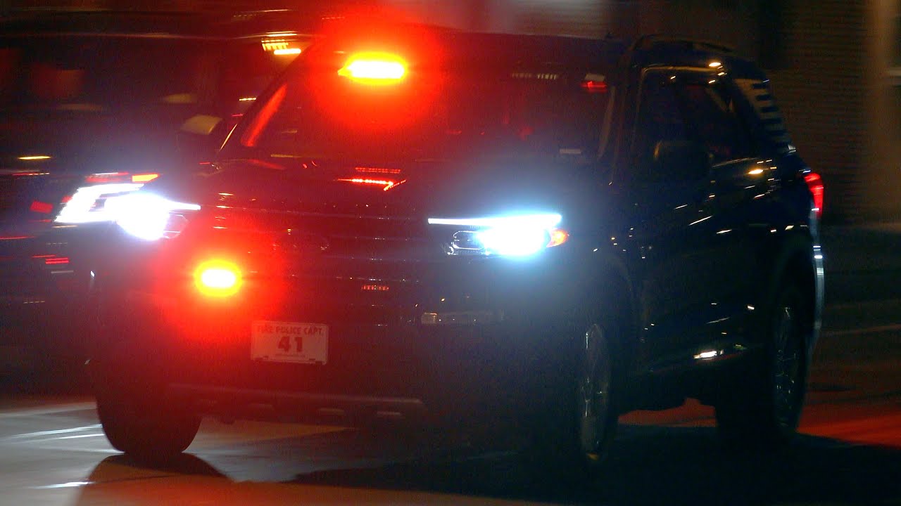 Hand-In-Hand Fire Company Fire Police Captain Responding - YouTube