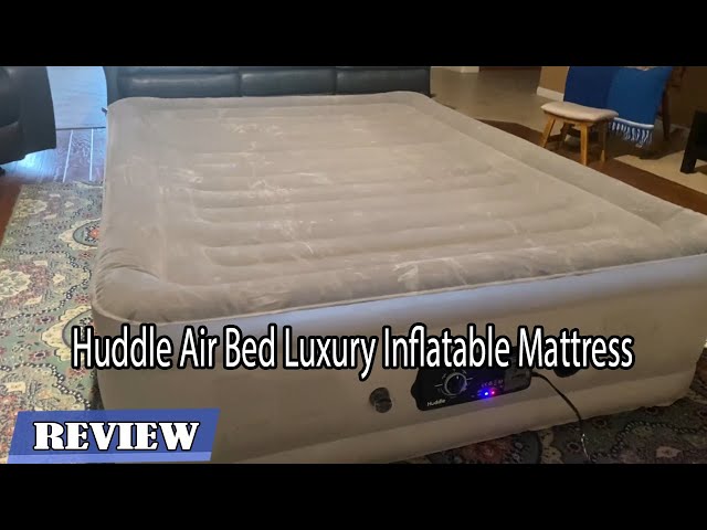 Huddle Air Bed With Pump Huddle Queen Air Mattress With Built-In Pump ...