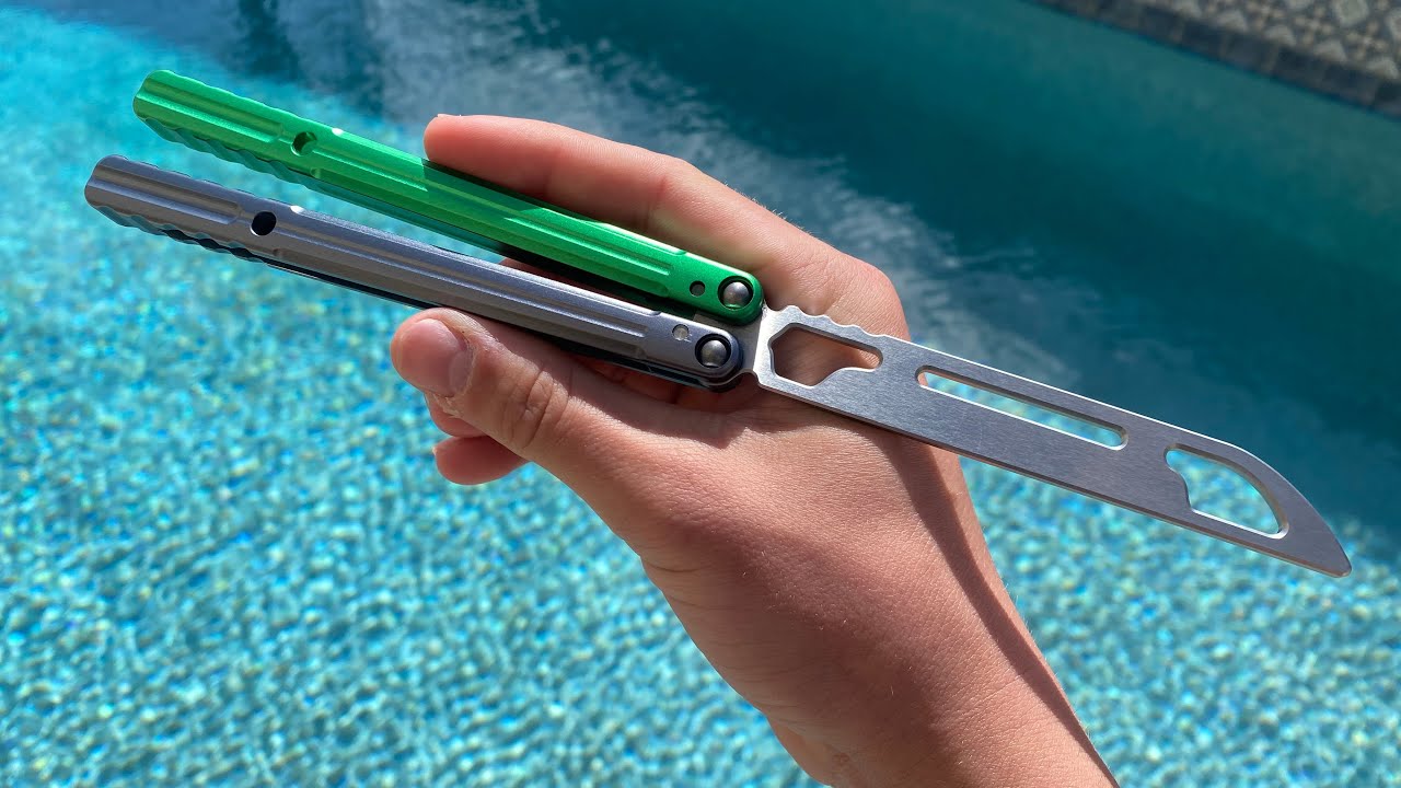 The Most Unique Balisong I’ve Ever Flipped! - YouTube