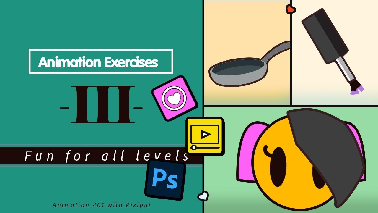 Animation 401: Fun Animation Exercises in Photoshop – Level 3 with ...