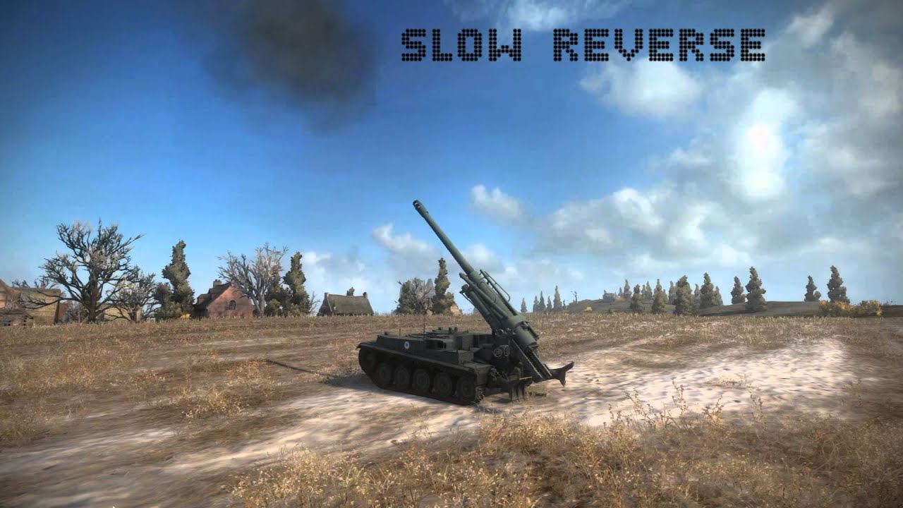 AMX 13 F3 AM Fire - slow and reverse - YouTube
