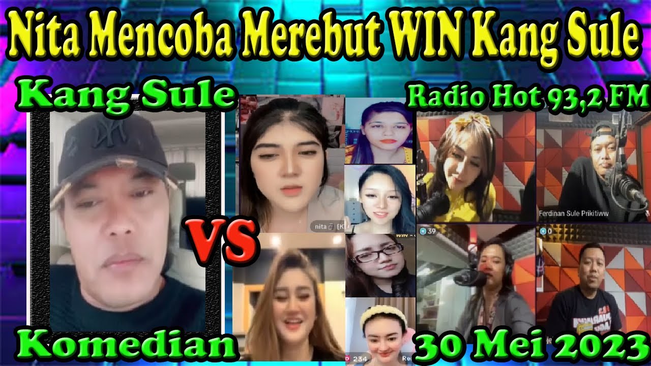 Full Live Battle PK & Live Wawancara di Radio Hot 93,2 FM 30 Mei 2023 || Nita Coba Rebut WIN # ...
