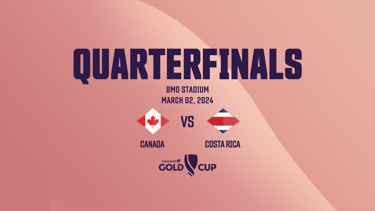 Canada vs Costa Rica | 2024 Concacaf W Gold Cup - YouTube