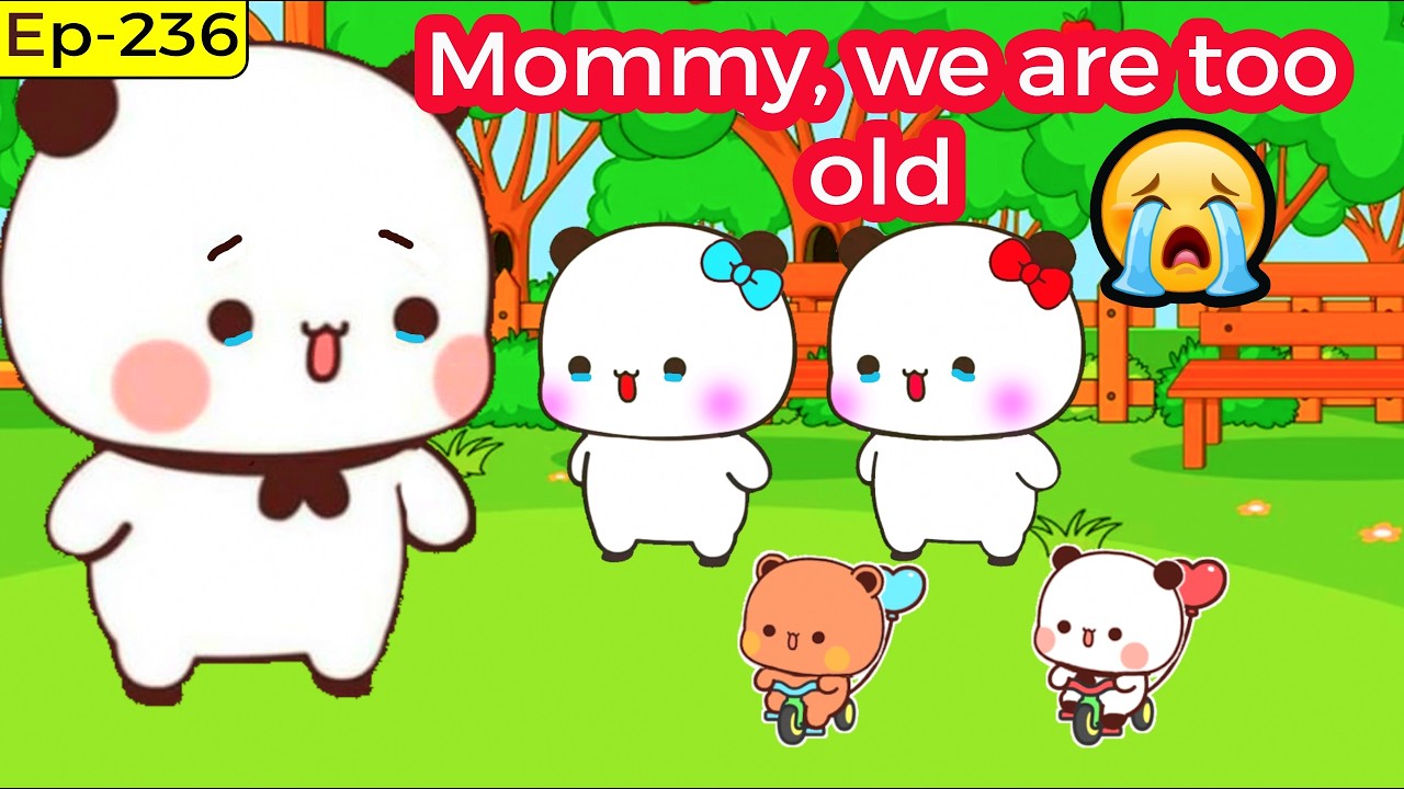 Bubu Dudu's Adventures Riding Lara Clara's Bicycle 😍 | EP 236 | Gomu ...