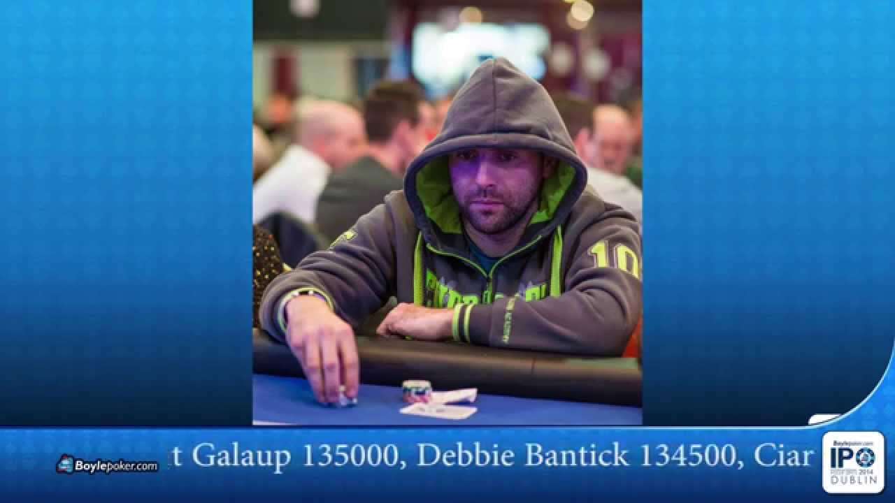 2014 IPO Dublin: Day 1c Memories, with chips counts - YouTube