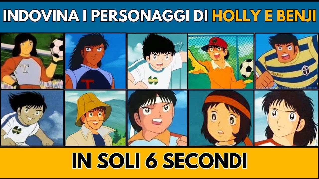 Indovina I Personaggi di HOLLY e BENJI in 6 Secondi | Quiz Cartoni Animati - YouTube