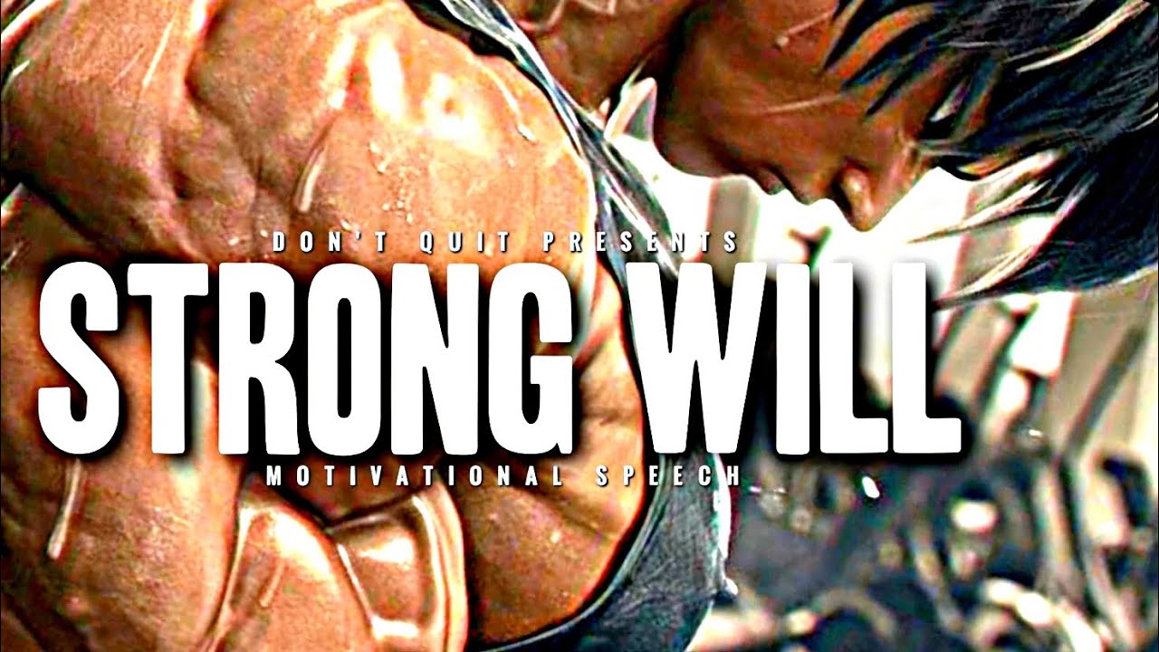 STRONG WILL - 1 HOUR Motivational Speech Video | Gym Workout Motivation ...