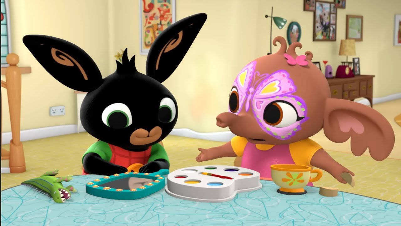 Bing Puzzle : Face Paint | Bing and Sula (4) - YouTube