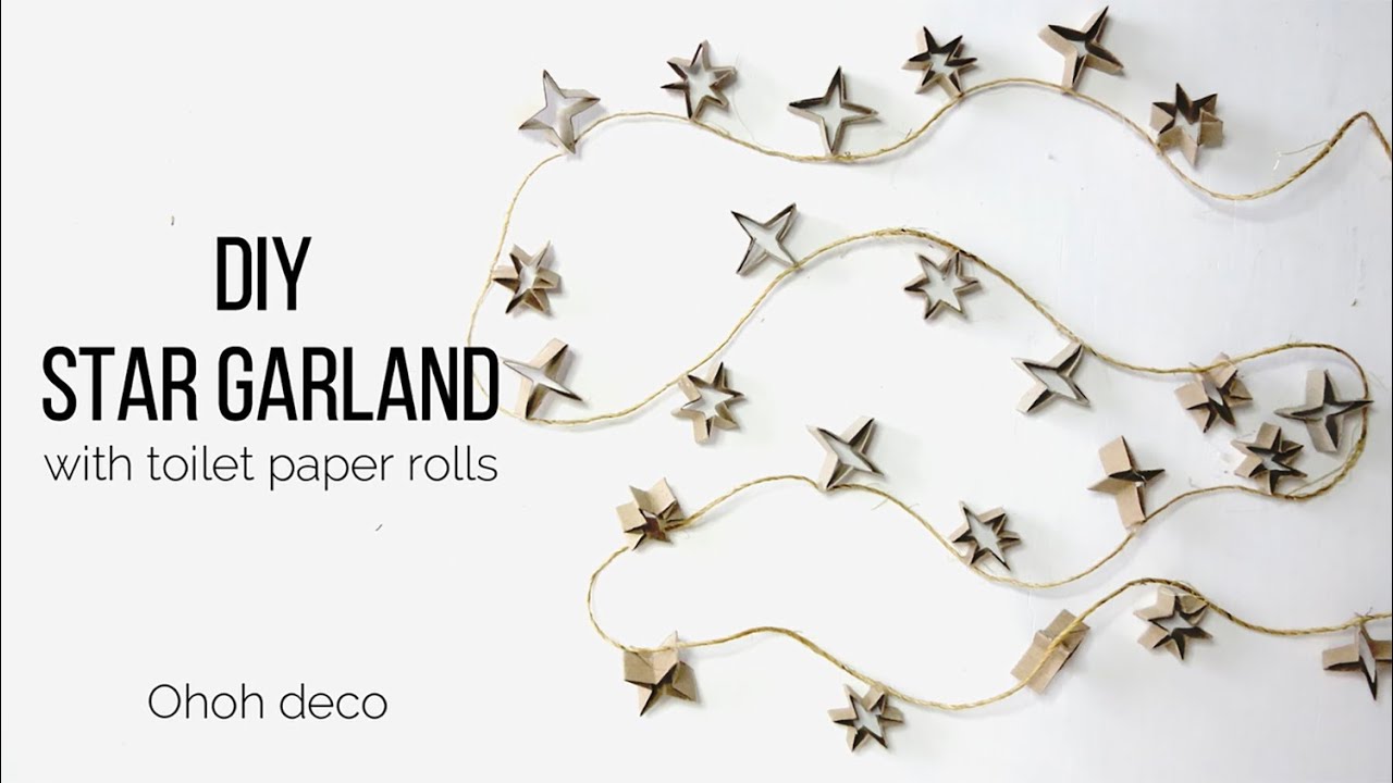 Star Garland DIY - YouTube