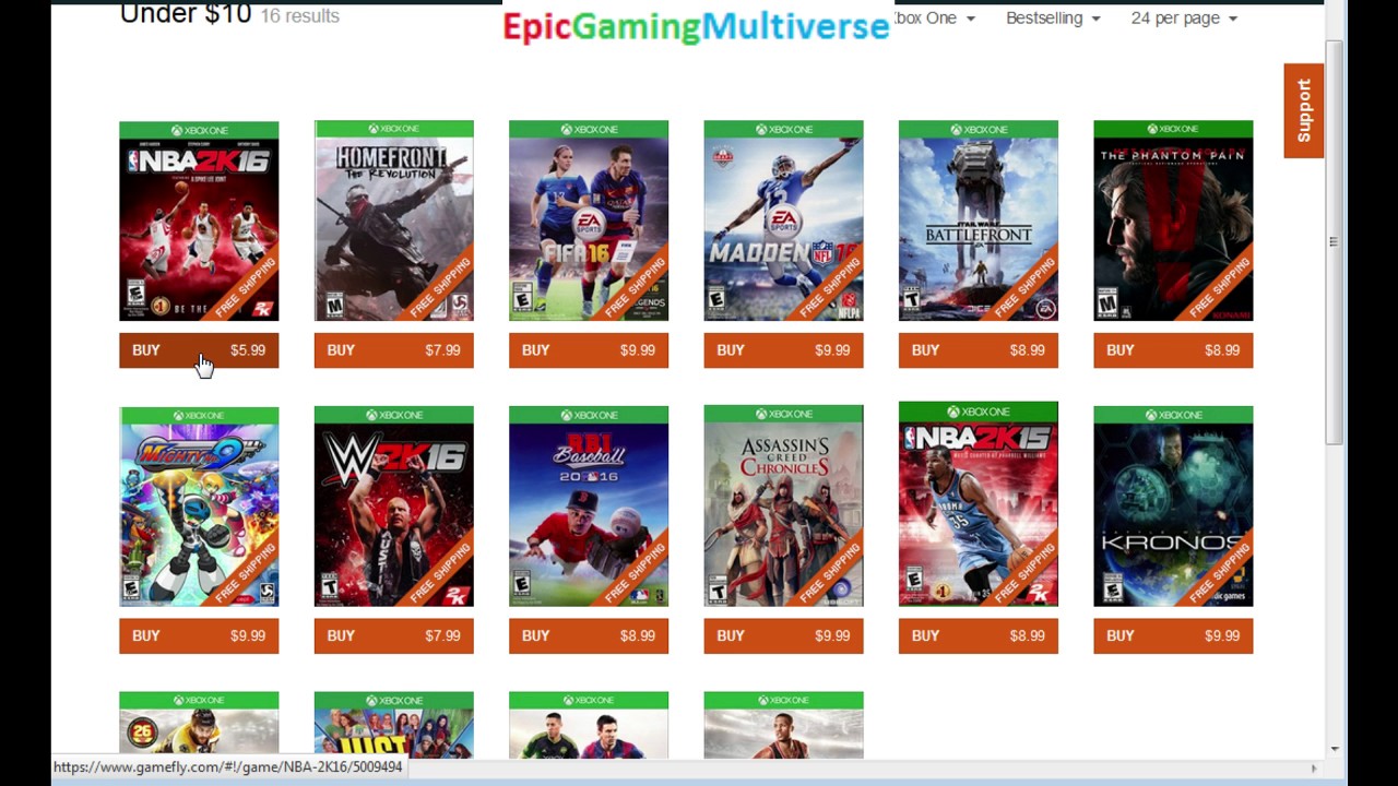 Gamefly's Black Friday 2016 Sale Revealed For Eighth Generation Video ...