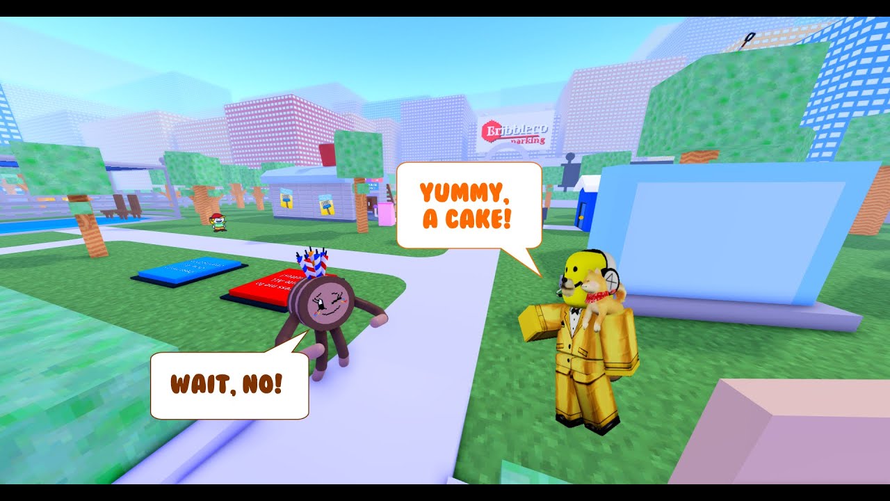 CARRIE THE CAKE'S BIRTHDAY! (Roblox Cleaning Simulator) - YouTube