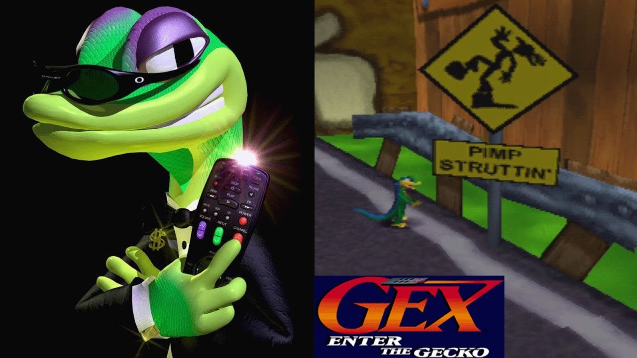 A Nostalgic Look At Gex: Enter The Gecko (death_unites_us) - YouTube