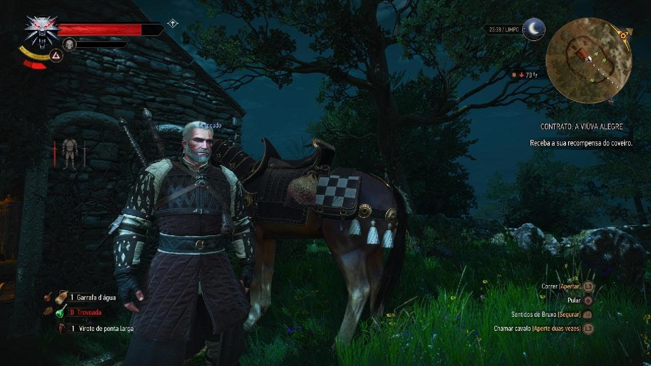 The Witcher 3: Bruxa Sepucral - YouTube