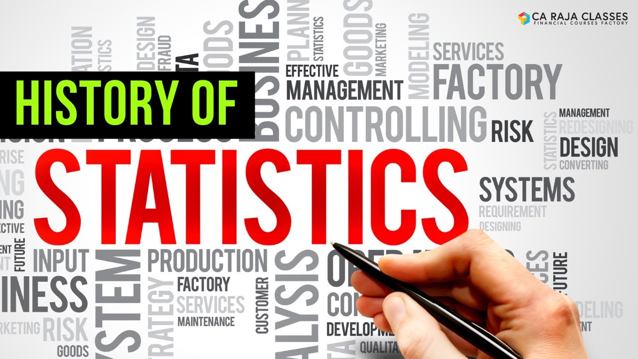 History of Statistics | Statistics Series | www.carajaclasses.com - YouTube